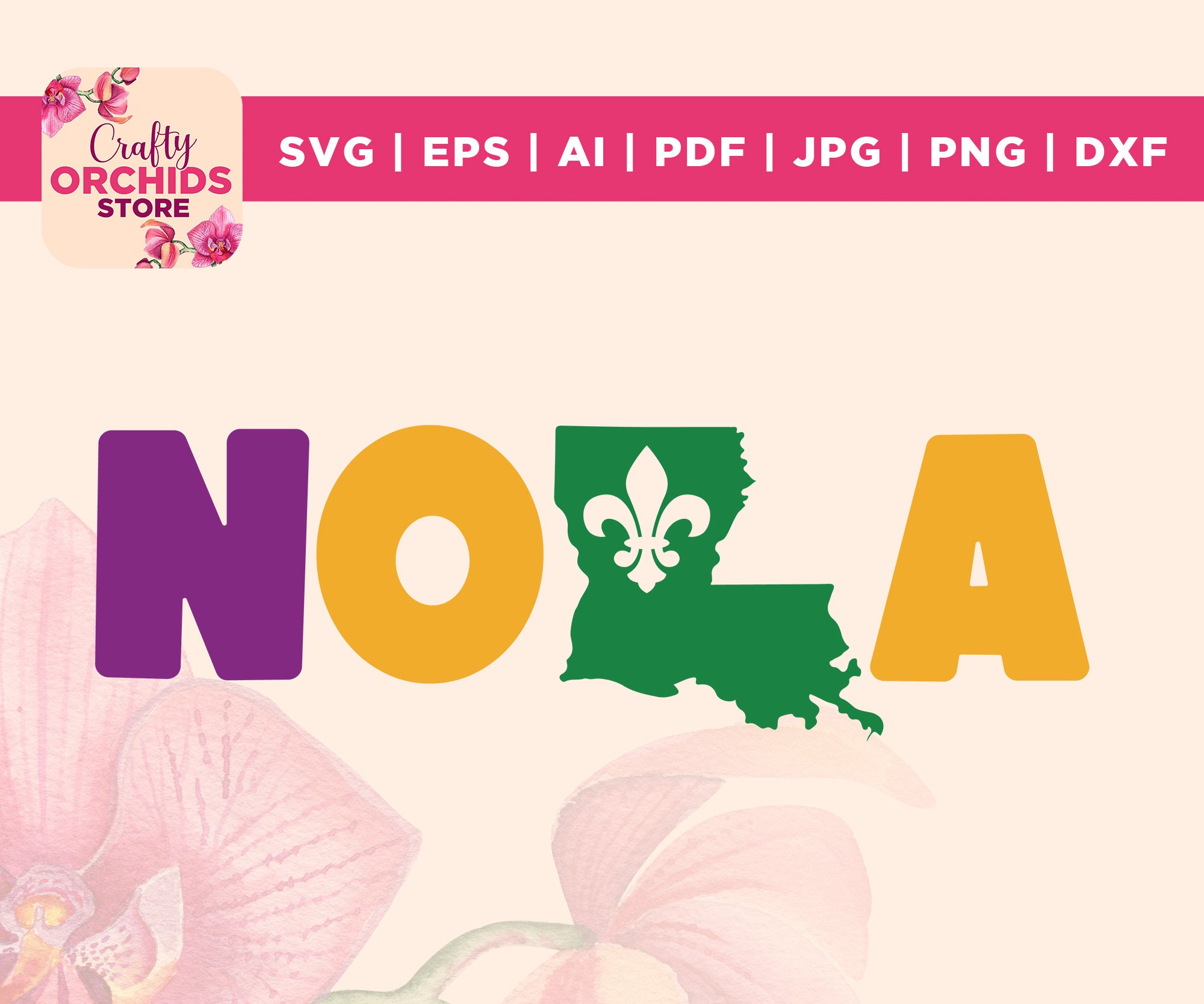 Mardi Gras SVG, Louisiana Fleur De Lis Svg, Nola Svg, Fat Tuesday, Flag ...