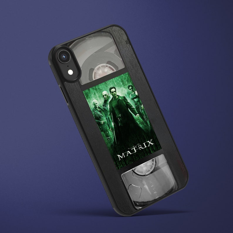 Retro VHS Tape Scifi Fan The Matrix Phone Case iPhone 14 iPhone 13 ...