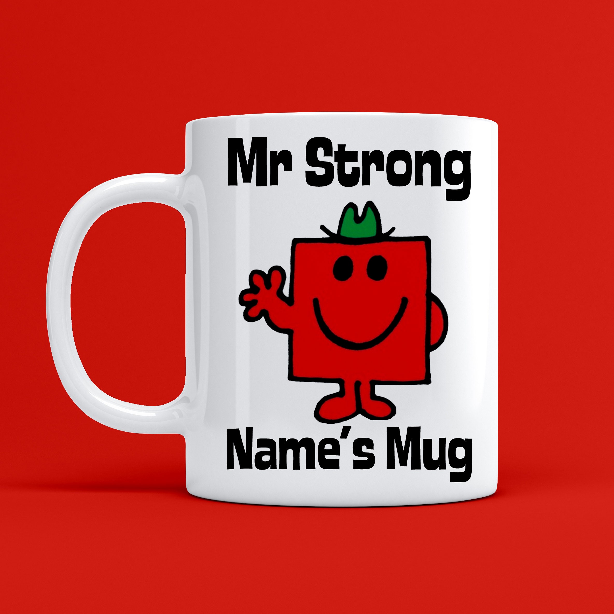 Personalised Mr Men With Your Name or Message Perfect Gift for Her Him ...