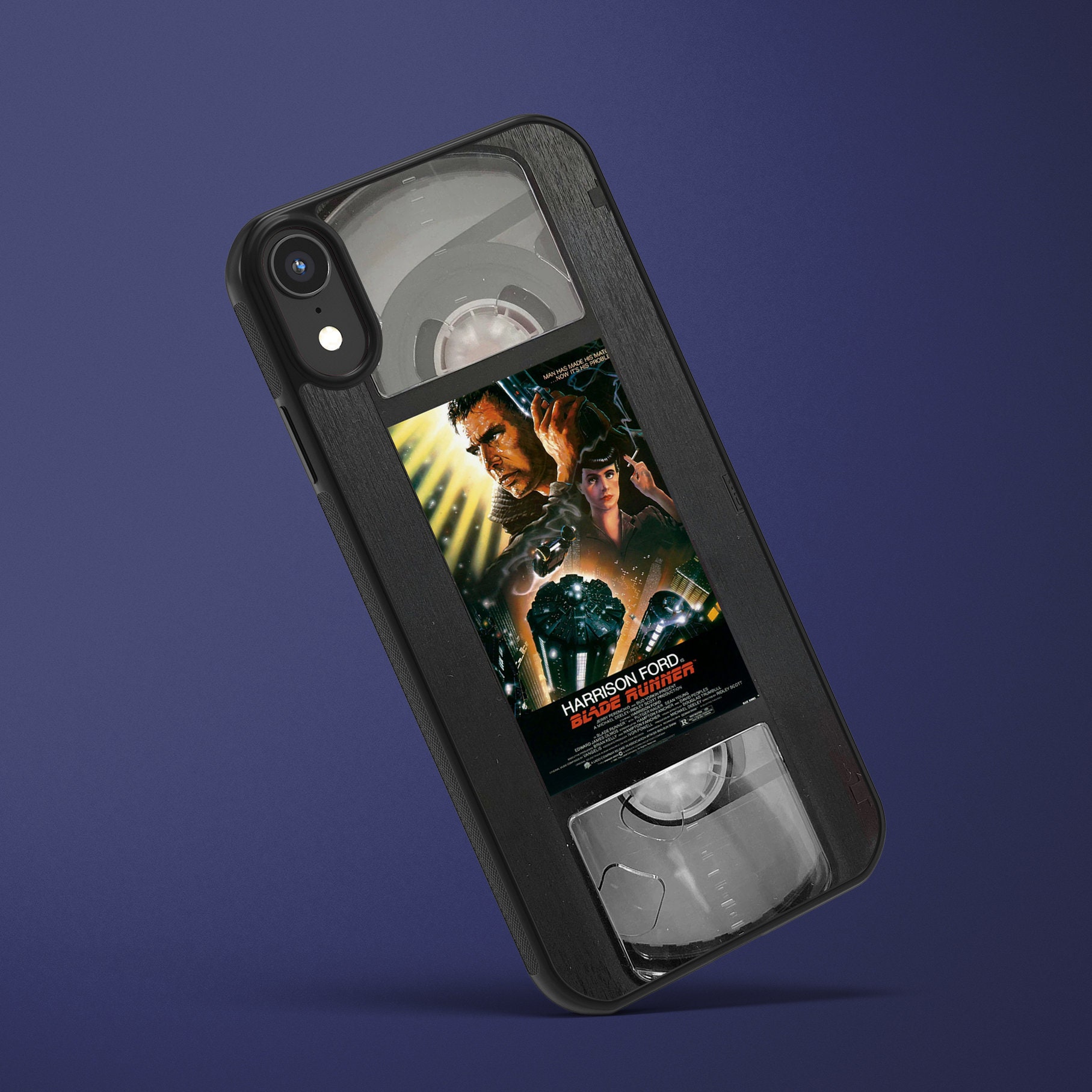 Retro VHS Tape Sci-fi Fan Blade Runner Phone Case iPhone 14 iPhone 13 ...