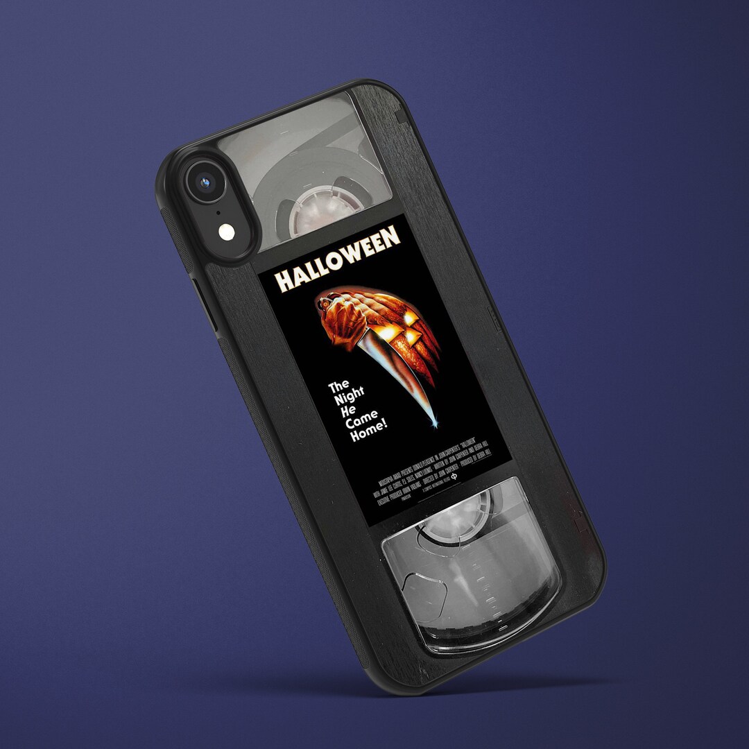 Retro VHS Halloween Horror Phone Case iPhone 14 iPhone 13 iPhone 12 ...