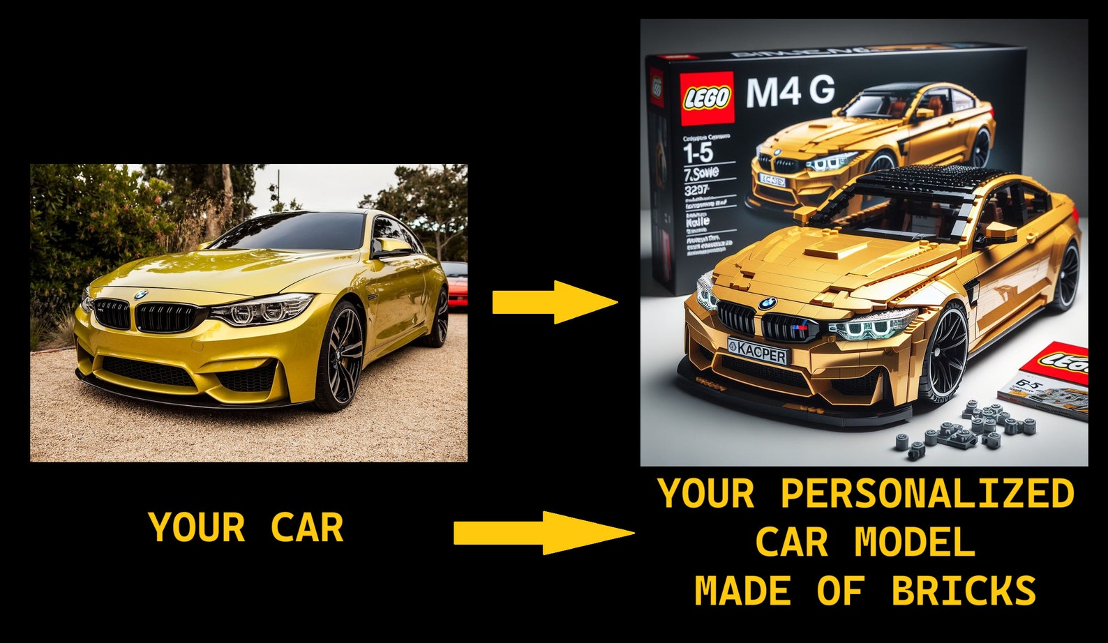 Custom Car Illustration, Your Own Car Custom Model, Car Gift for Him ...