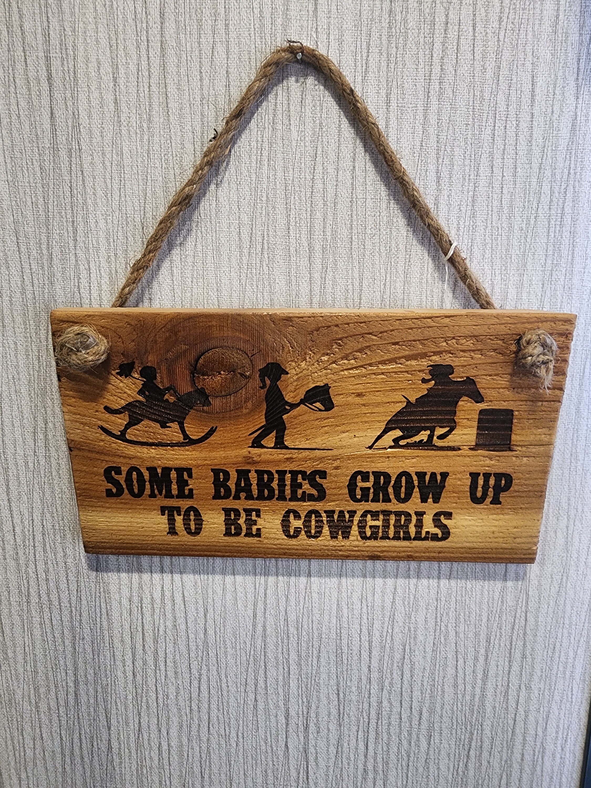 Barrel Racer Sign - Etsy