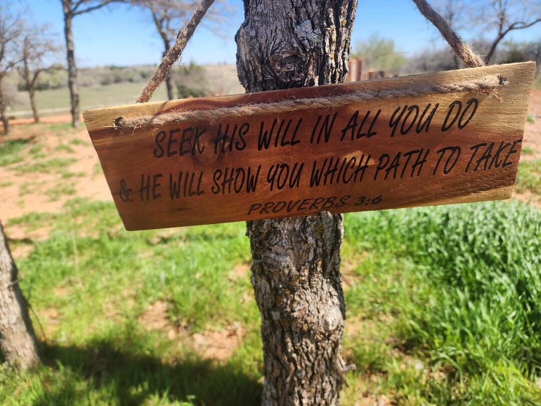 Bible Verse Sign - Etsy