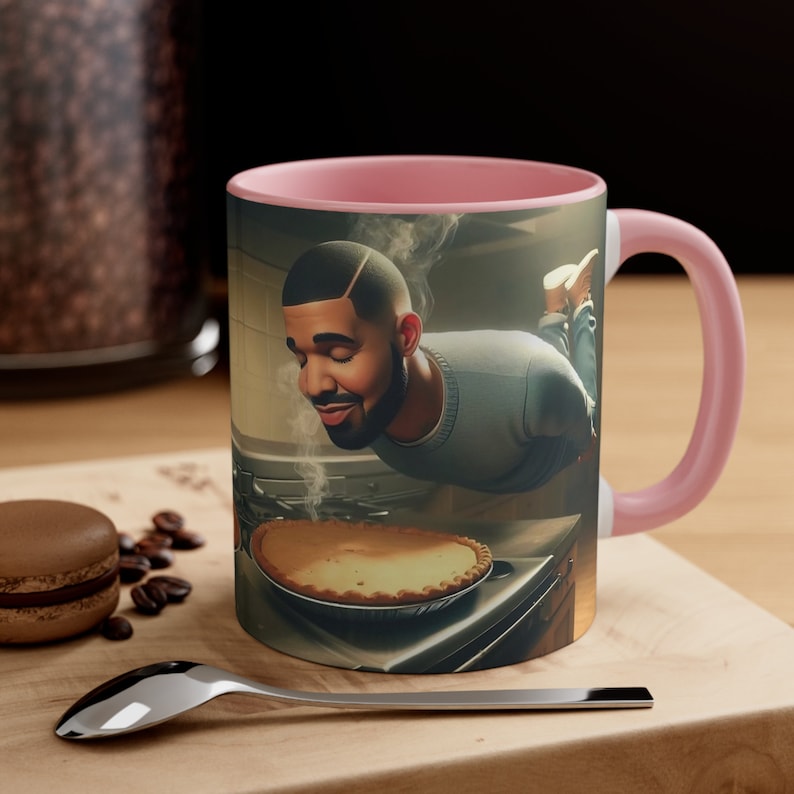 Drake Floating Towards Pie Mug Drake Mug Drake Merch - Etsy