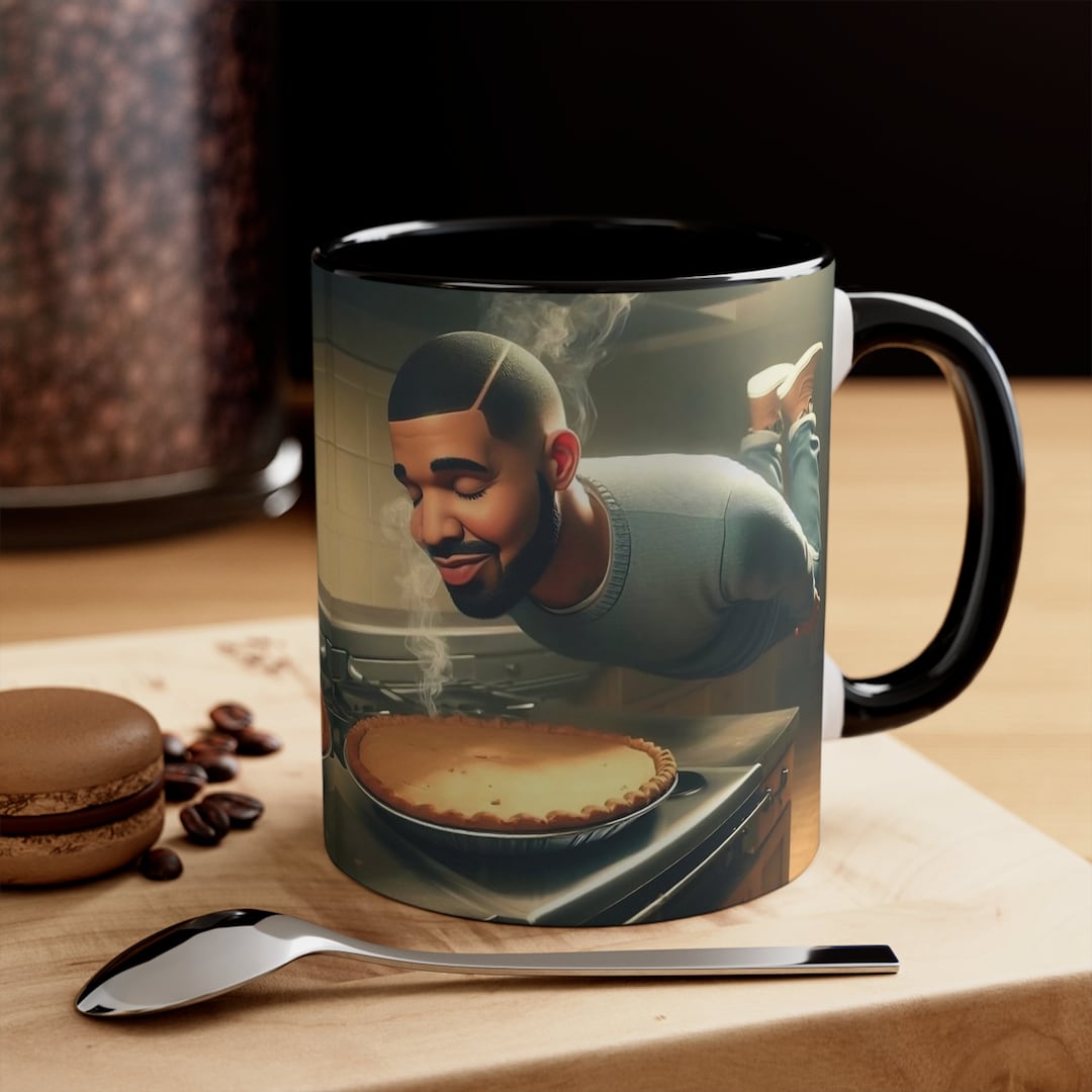 Drake Floating Towards Pie Mug Drake Mug Drake Merch - Etsy