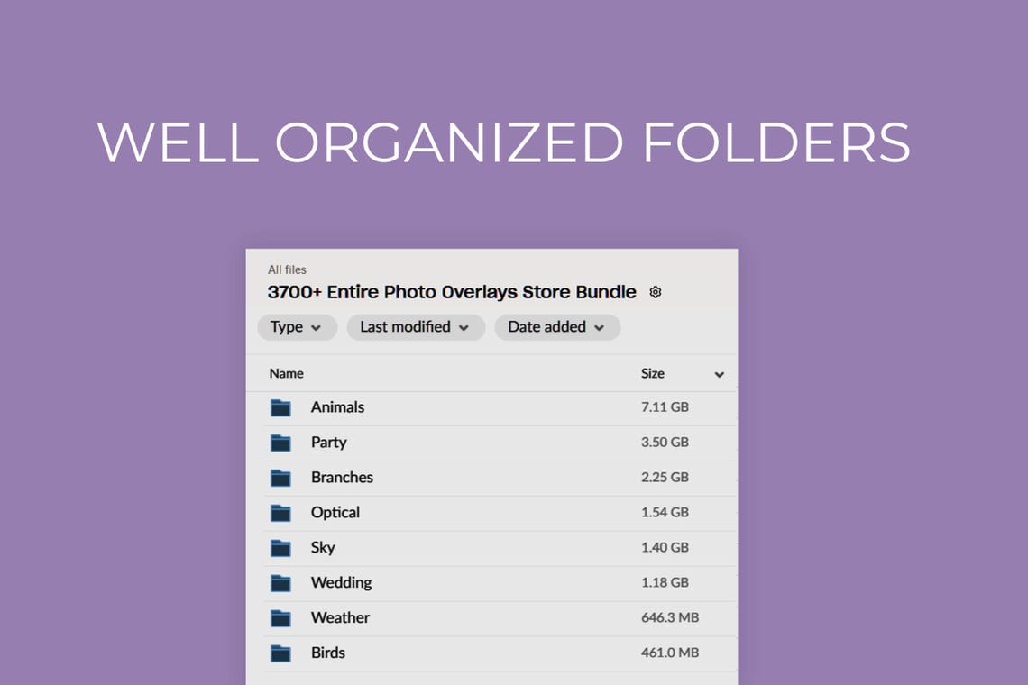 3700+ Photo Overlays Huge Bundle + FREE Updates. Photoshop Overlays ...
