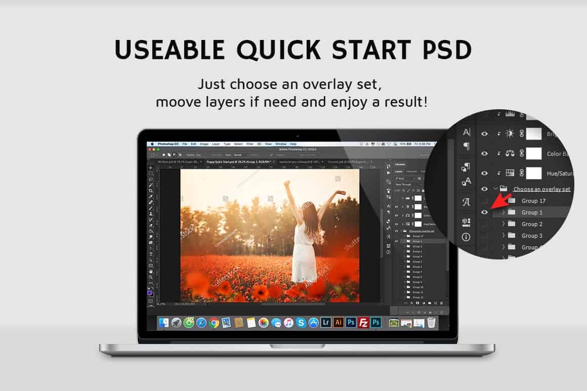 66 Poppie Flowers Photo Overlays Photography Overlays - Etsy