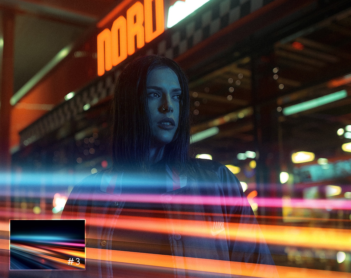30 Film Color Lights Photo Aesthetic Light Trails Overlays Adobe ...