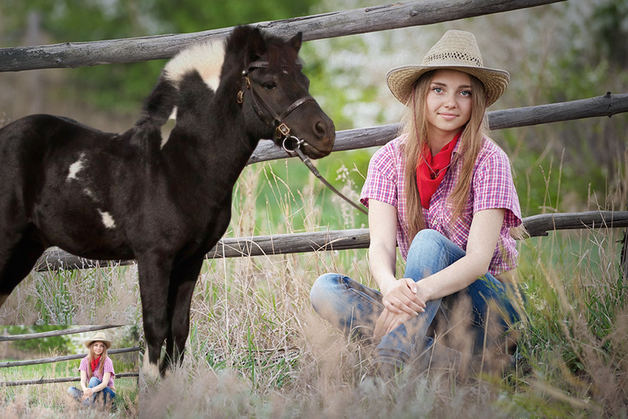31 Pony Photo Overlays, Photoshop Overlay, Digital Overlay, Forest ...