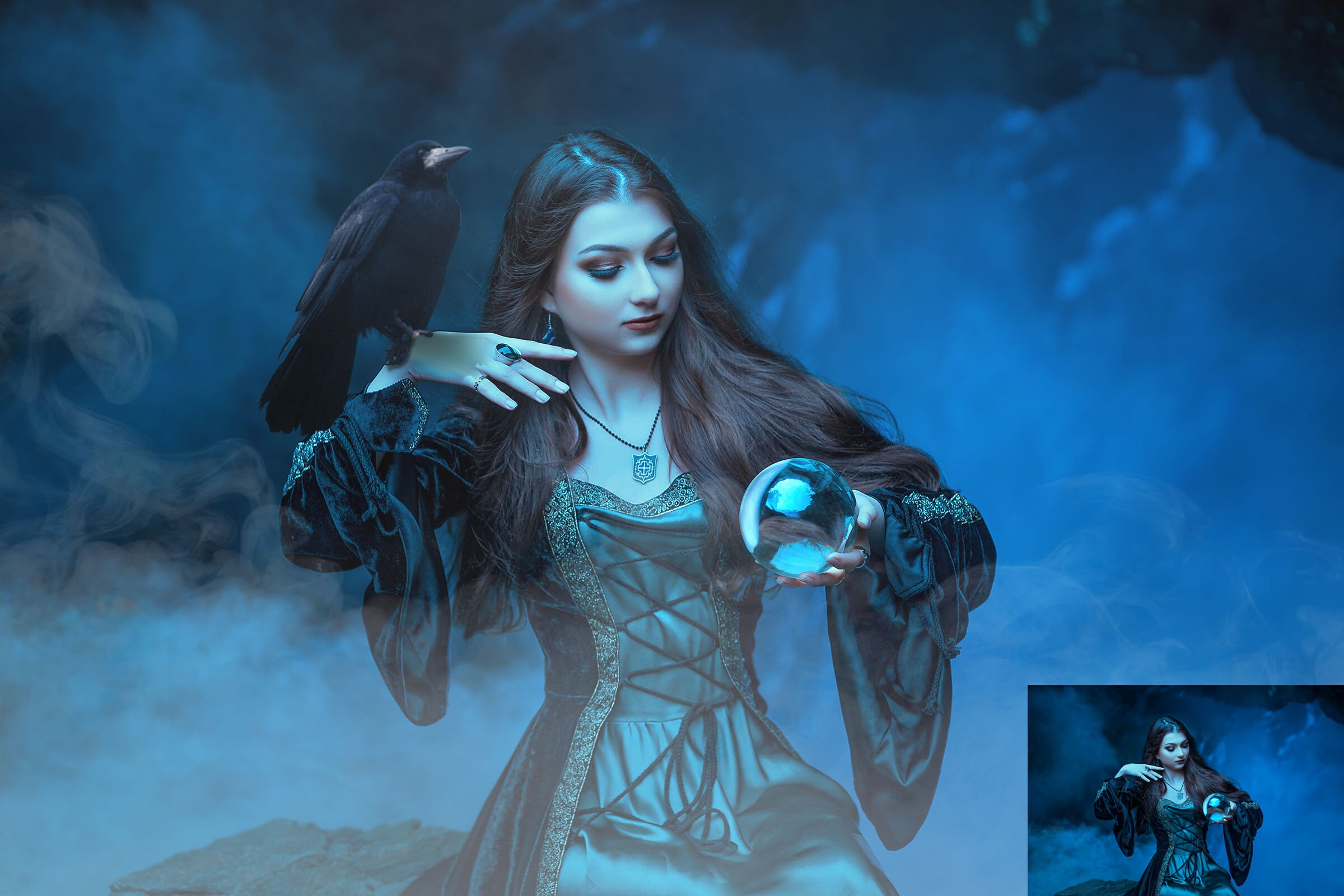 25 Ravens Photo Overlays, Crow Birds, Photoshop Overlay, Digital ...