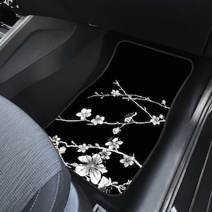 Cherry Blossom Sakura Car Floor Mats Set Custom JDM Car Mats Japanese ...