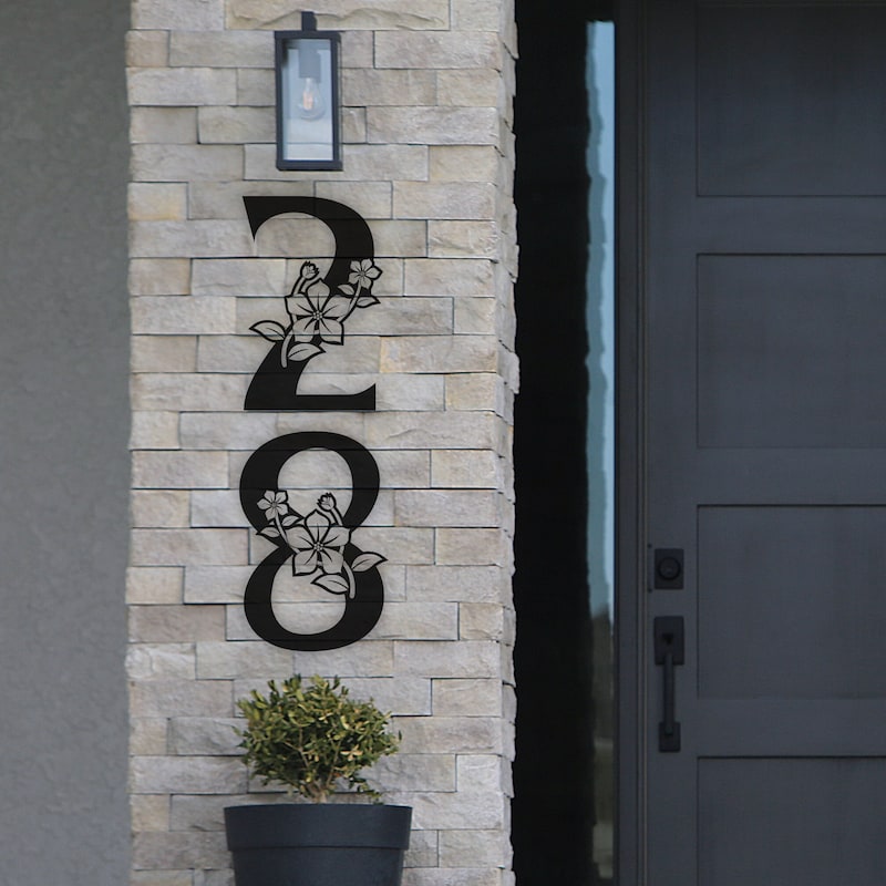 Modern House Letters - Etsy