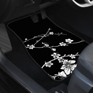 Cherry Blossom Sakura Car Floor Mats Set Custom JDM Car Mats Japanese ...