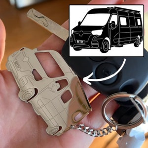 Personalized Car Model Keychain Metal With Your Car Gift for Dad Car ...