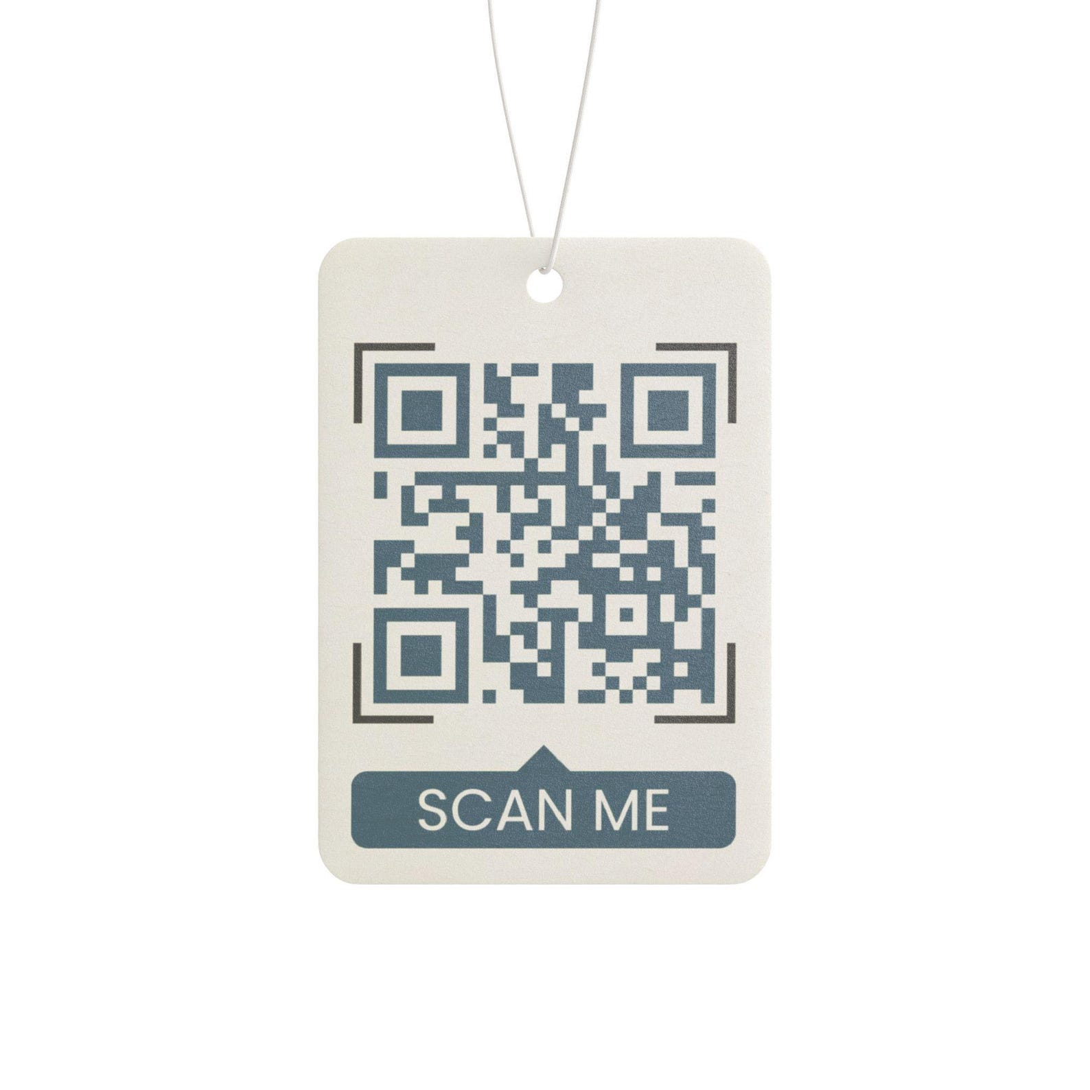 Personalized QR Code Car Air Freshener Custom Link Hanging Freshie ...