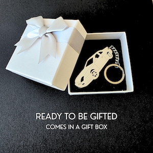 Personalized Car Model Keychain Metal With Your Car Gift for Dad Car ...