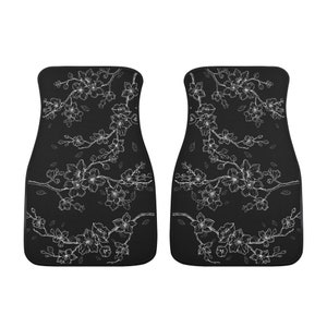 Cherry Blossom Sakura Car Floor Mats Set Custom JDM Car Mats Japanese ...