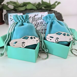 Personalized Car Model Keychain Metal With Your Car Gift for Dad Car ...