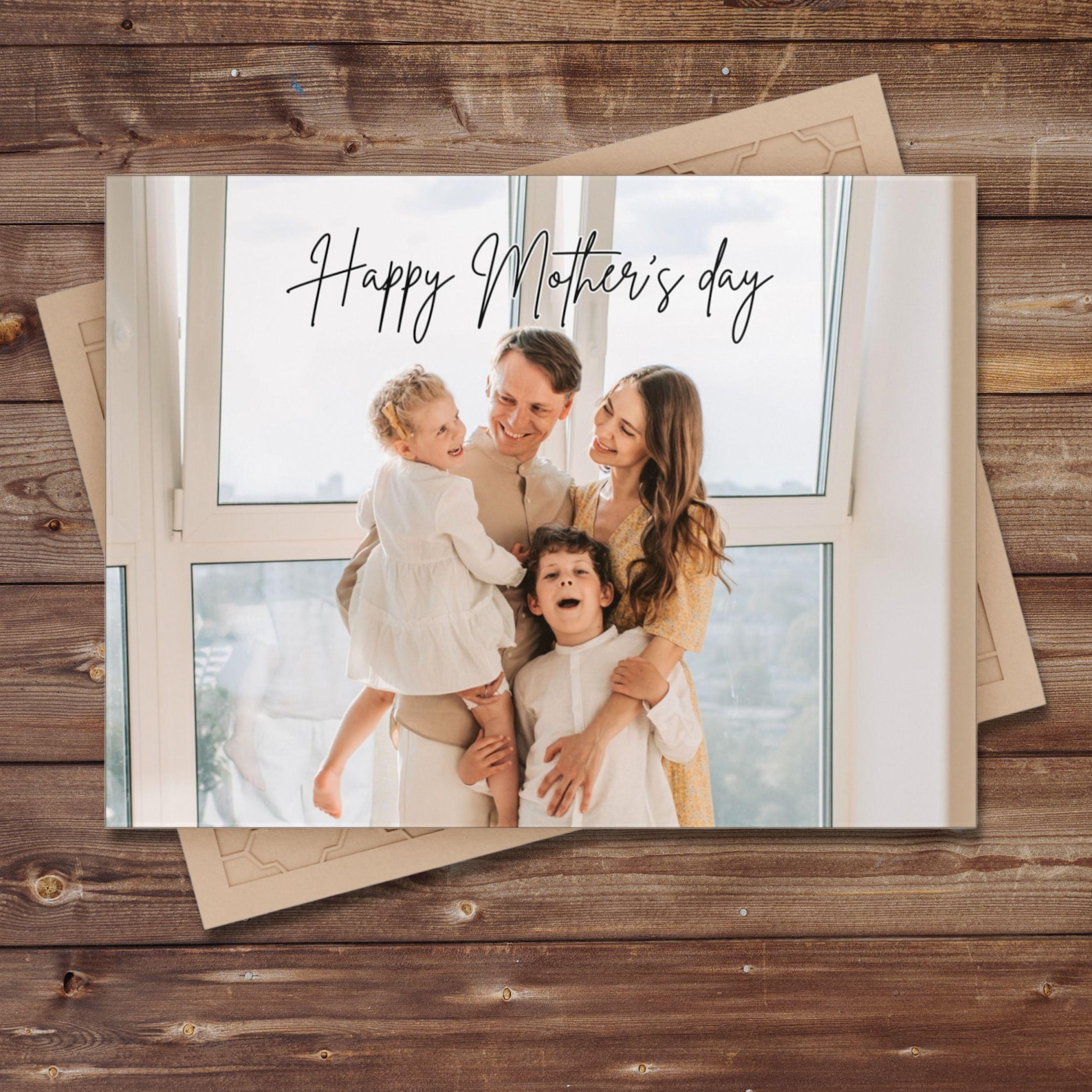 Custom Ceramic Photo Tile Personalized Rusty Family Picture Portrait ...