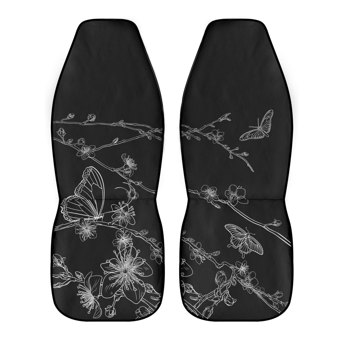 Cherry Blossom Sakura Car Seat Covers Set Custom JDM Cover Japanese ...