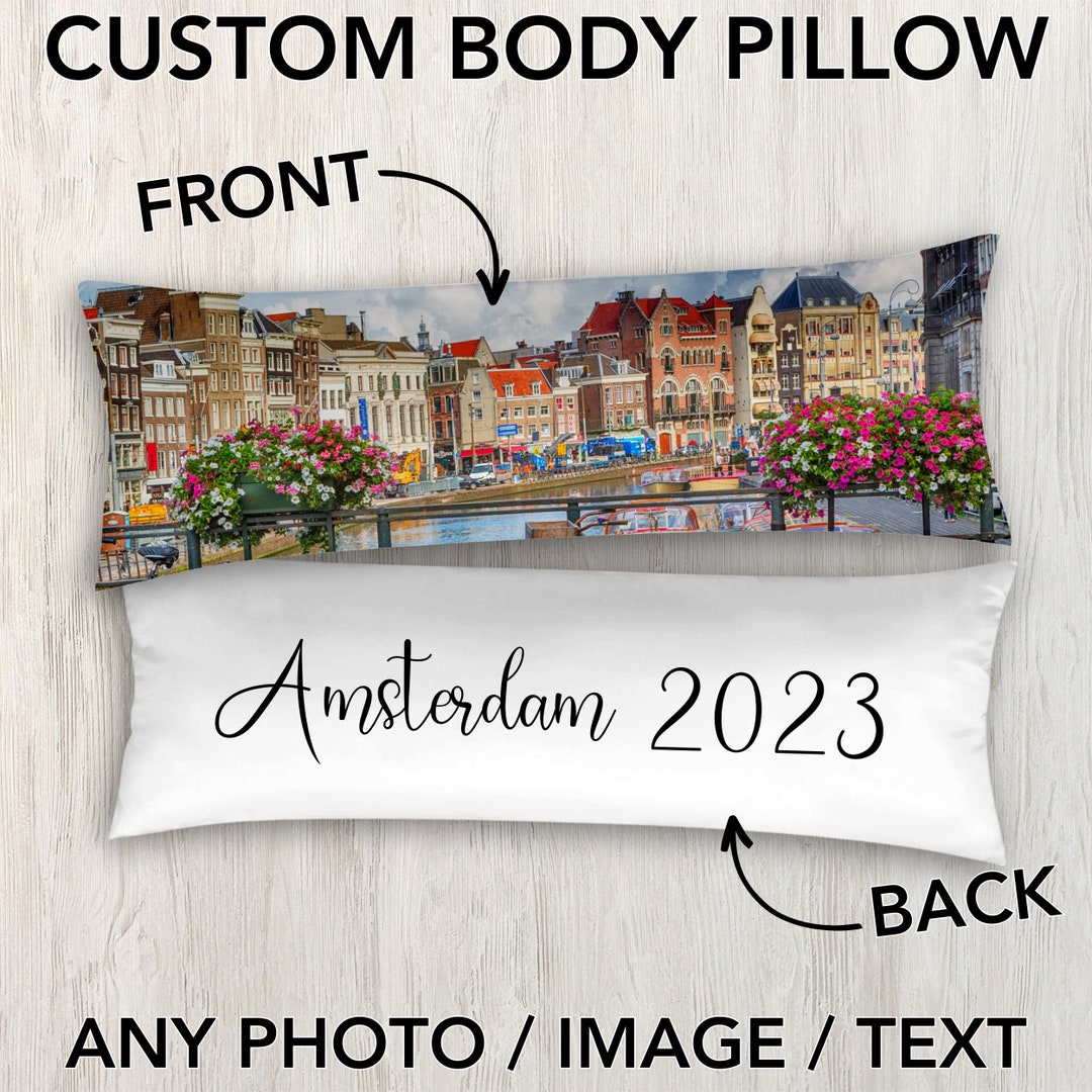 Custom Body Pillow Cover Personalized Anime Picture Hugging Lumbar Long ...