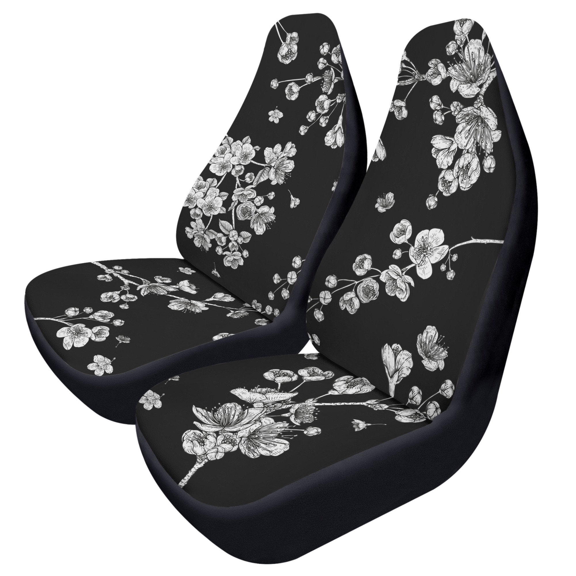 Cherry Blossom Sakura Car Seat Covers Set Custom JDM Cover Japanese ...