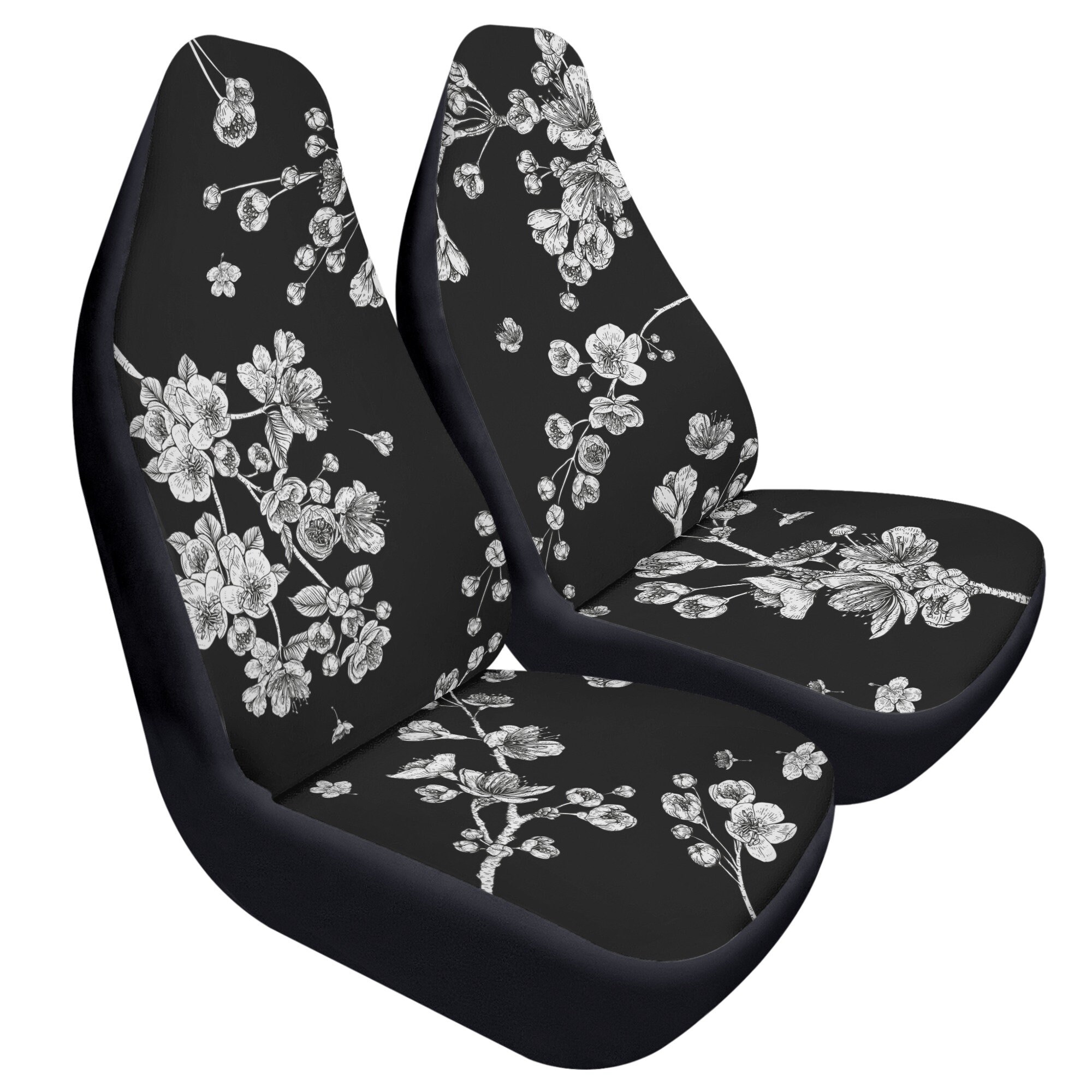 Cherry Blossom Sakura Car Seat Covers Set Custom JDM Cover Japanese ...