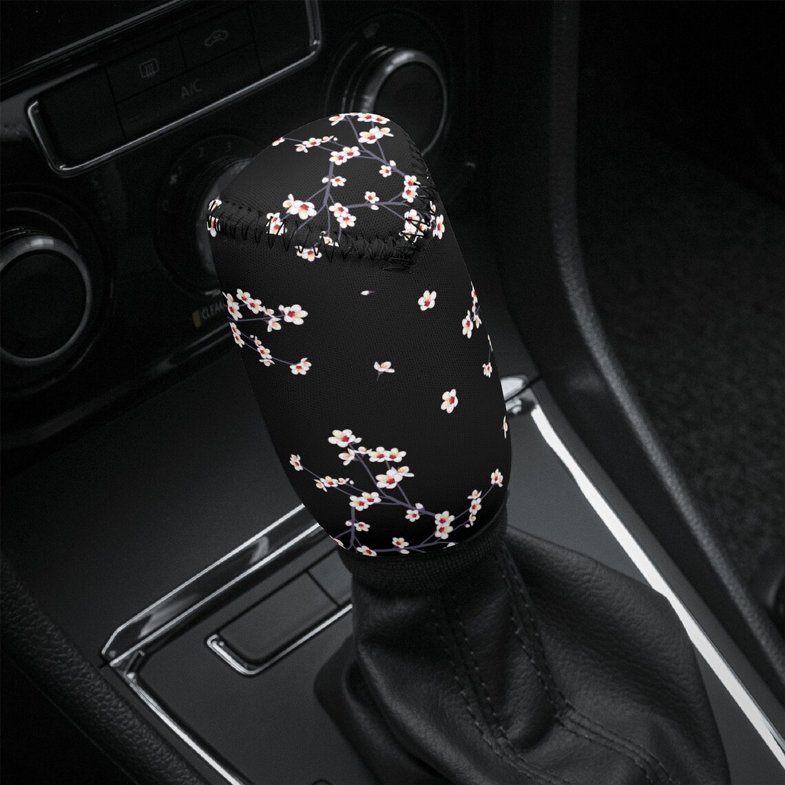 Cherry Blossom Sakura Car Shift Knob Cover Boot Custom JDM Japanese ...