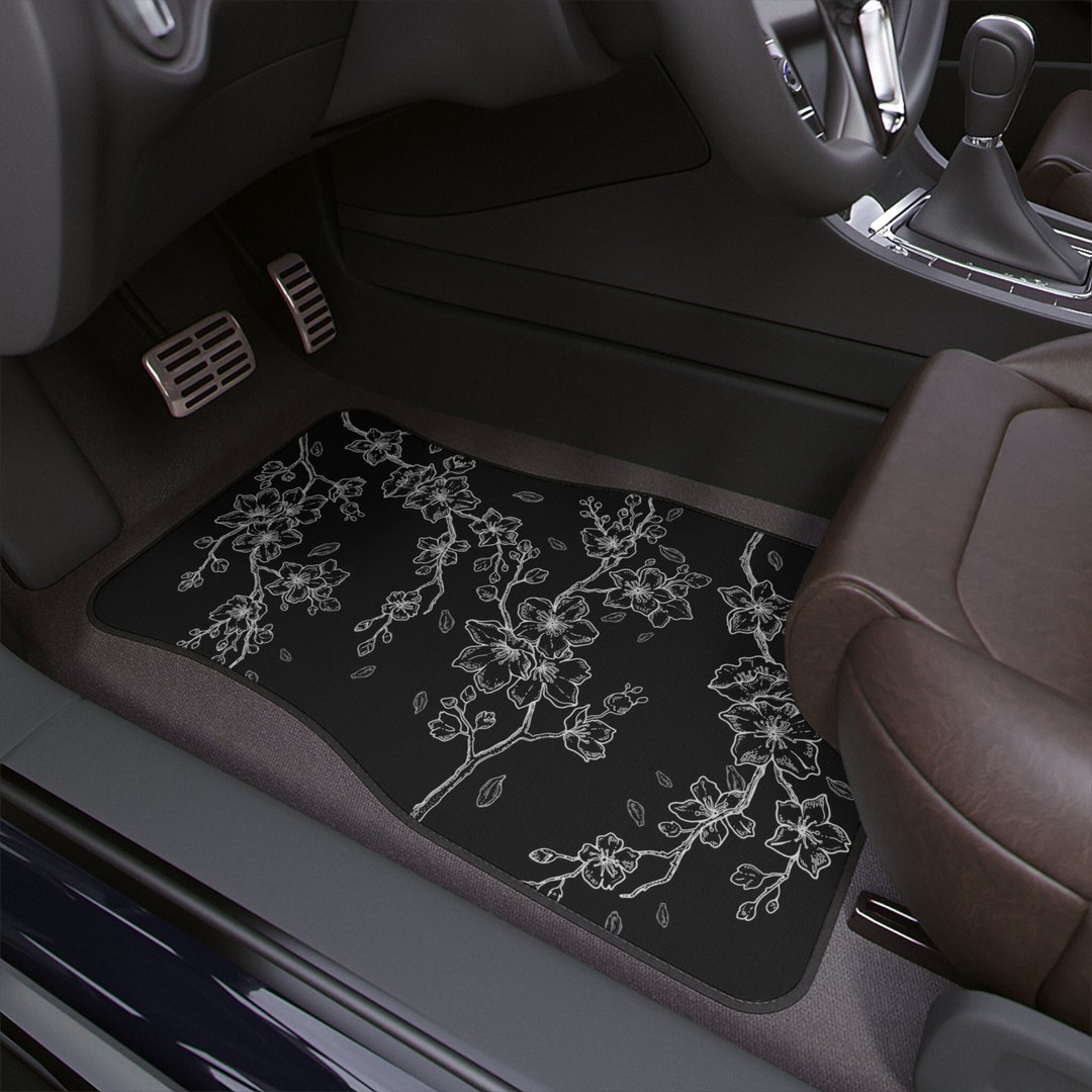 Cherry Blossom Sakura Car Floor Mats Set Custom JDM Car Mats Japanese ...