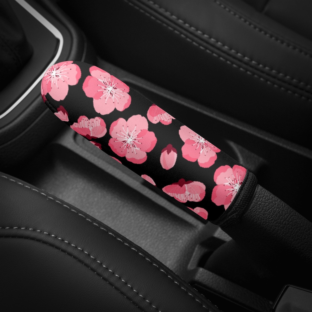 Cherry Blossom Sakura Car Handbrake Cover Custom JDM Japanese Inspired ...