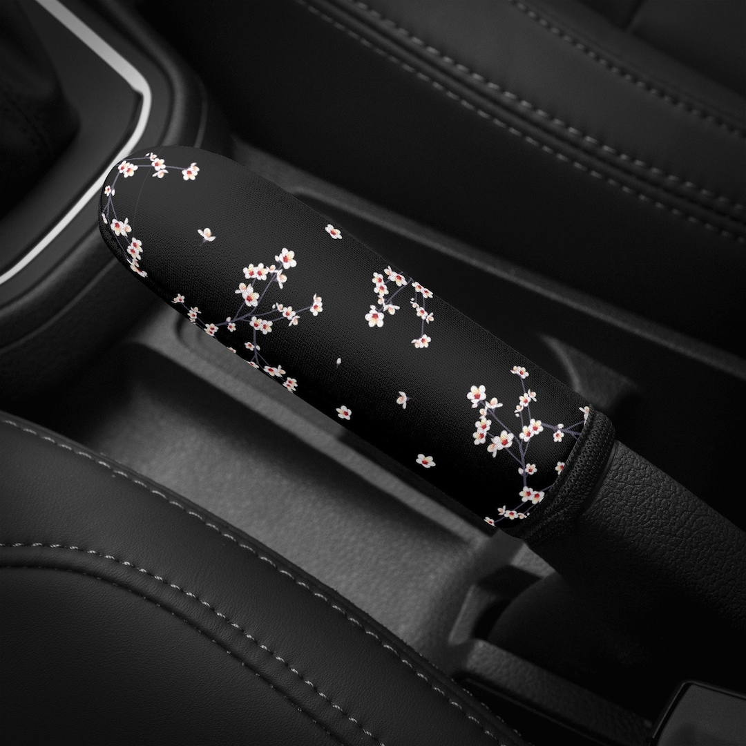 Cherry Blossom Sakura Car Handbrake Cover Custom JDM Japanese Inspired ...