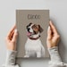 Custom Pet Photo Portrait Hardcover Journal Spiral Notebook ...