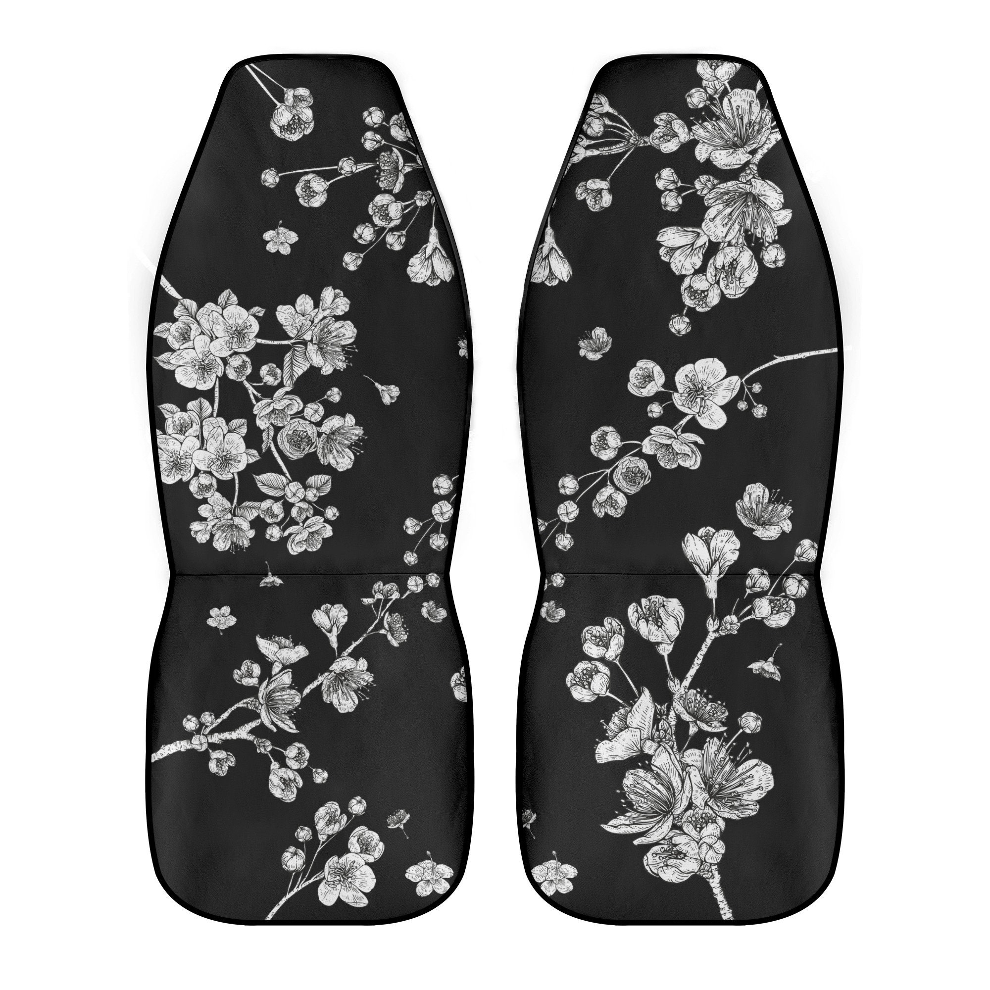 Cherry Blossom Sakura Car Seat Covers Set Custom JDM Cover Japanese ...