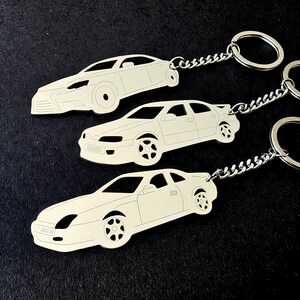 Personalized Car Model Keychain Metal With Your Car Gift for Dad Car ...