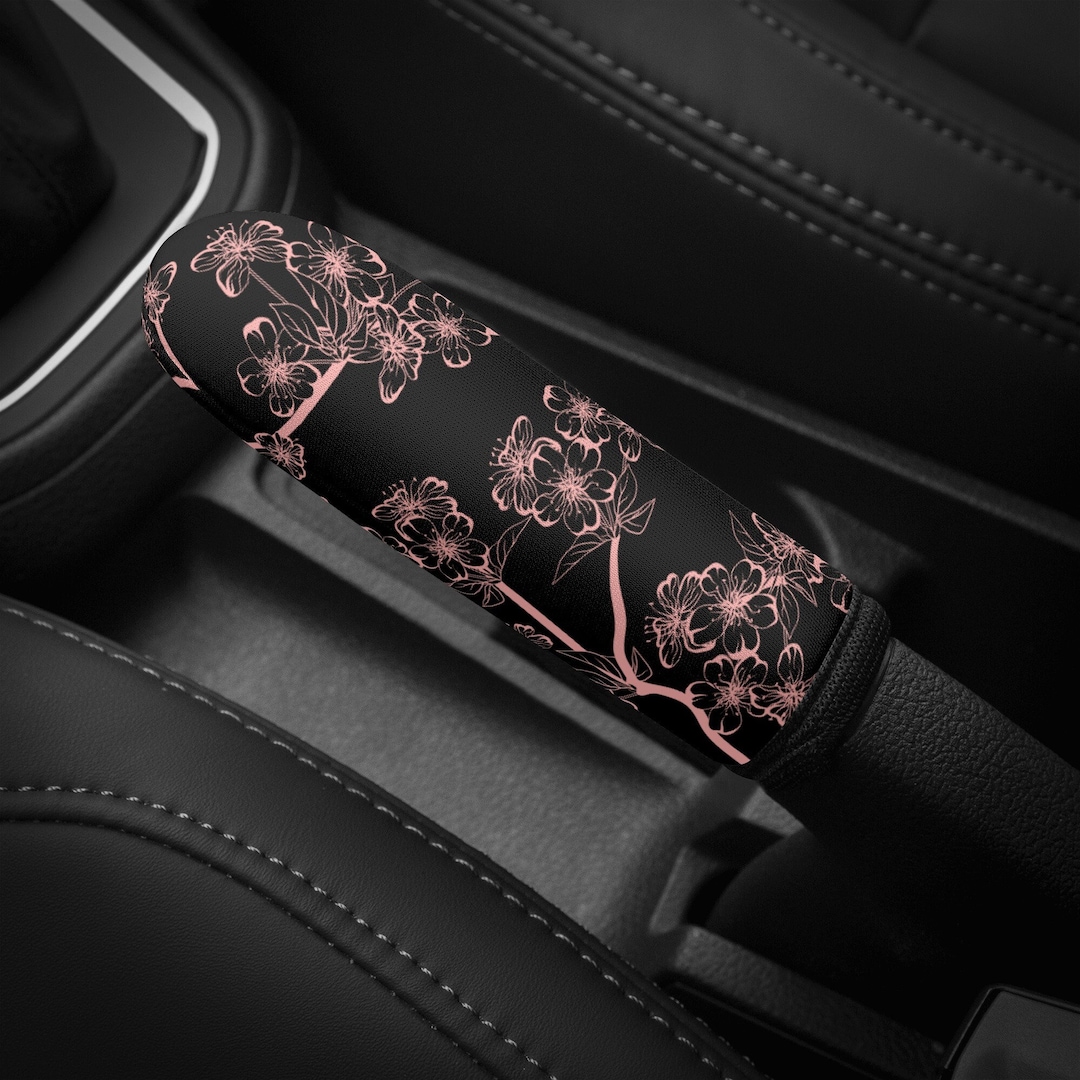 Cherry Blossom Sakura Car Handbrake Cover Custom JDM Japanese Inspired ...
