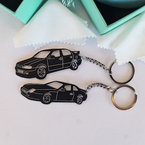 Personalized Car Model Keychain Metal With Your Car Gift for Dad Car ...