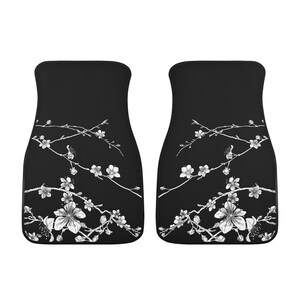 Cherry Blossom Sakura Car Floor Mats Set Custom JDM Car Mats Japanese ...