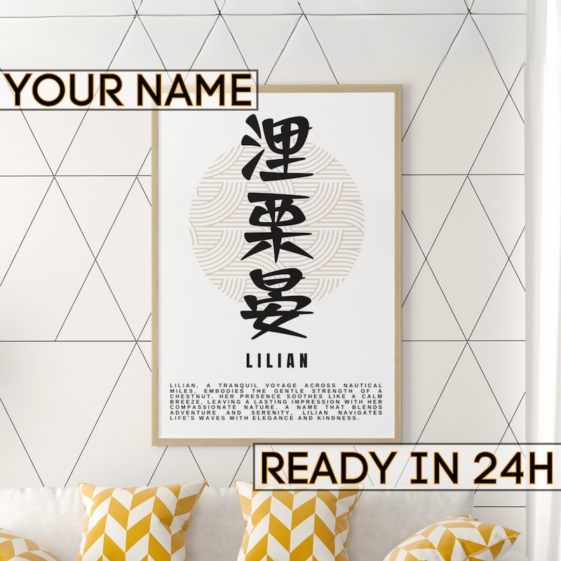 Japanese Writing Love - Etsy