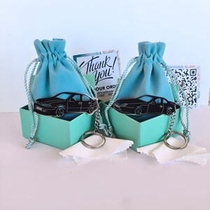 Personalized Car Model Keychain Metal With Your Car Gift for Dad Car ...