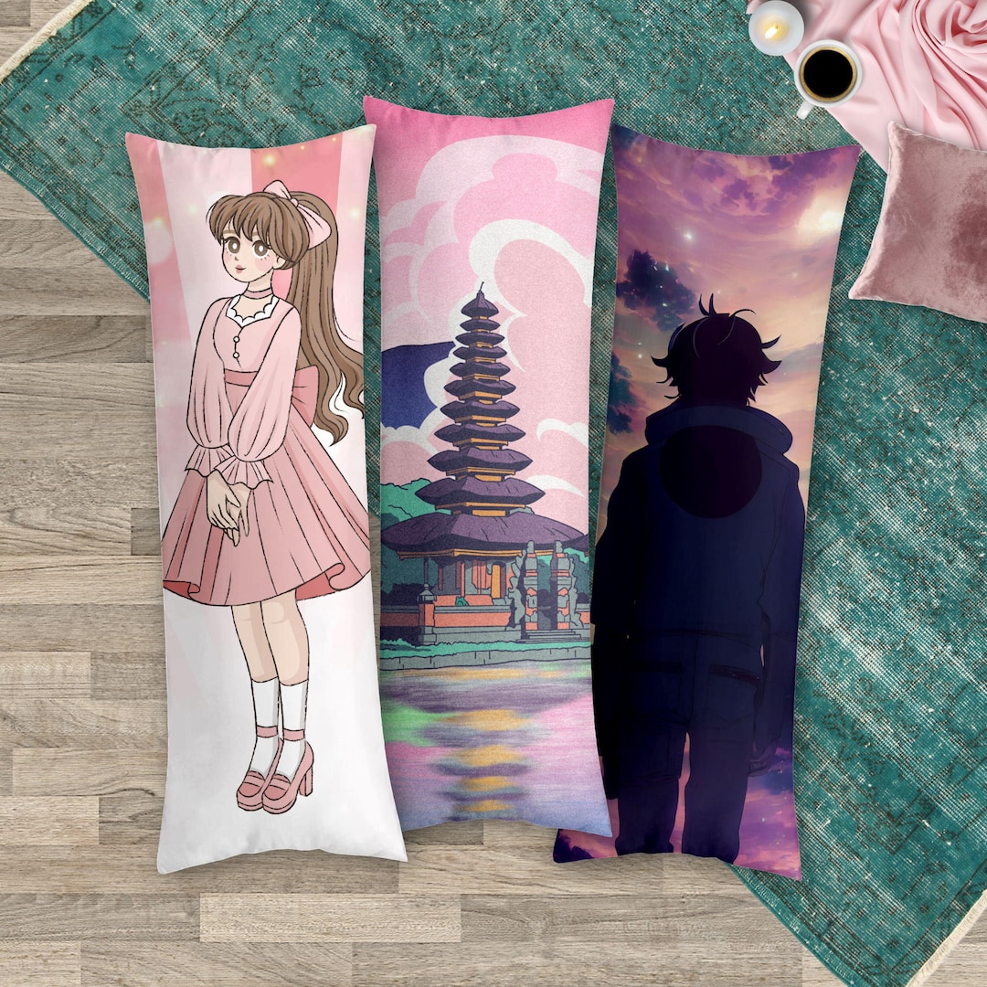 Custom Body Pillow Cover Personalized Anime Picture Hugging Lumbar Long ...