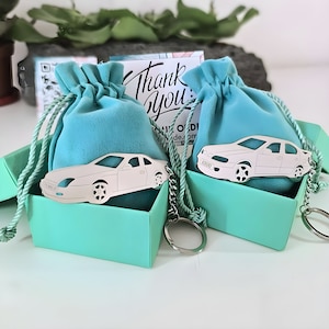 Personalized Car Model Keychain Metal With Your Car Gift for Dad Car ...