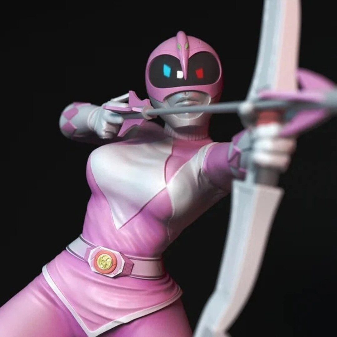Pink Power Rangers NFSW 3D STL File for 3D Printer 3D Print - Etsy Canada