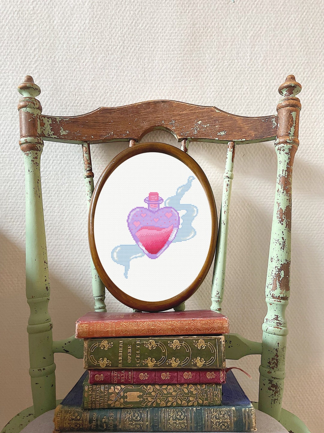 Love Potion Counted Cross Stitch Pattern / Modern Cross Stitch - Etsy