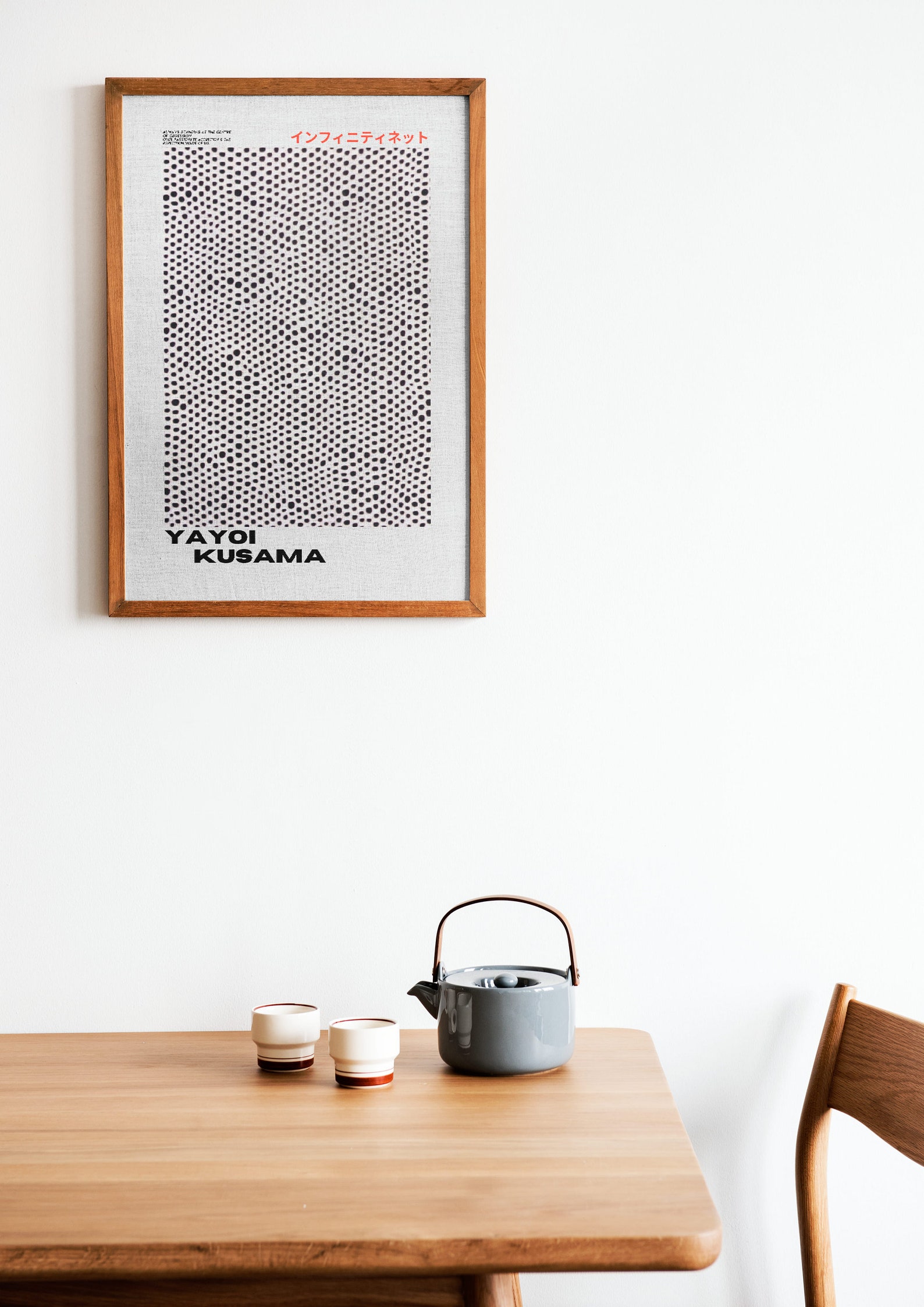 Yayoi Kusama Print, Printable Japanese Wall Art, Black and White Motif ...