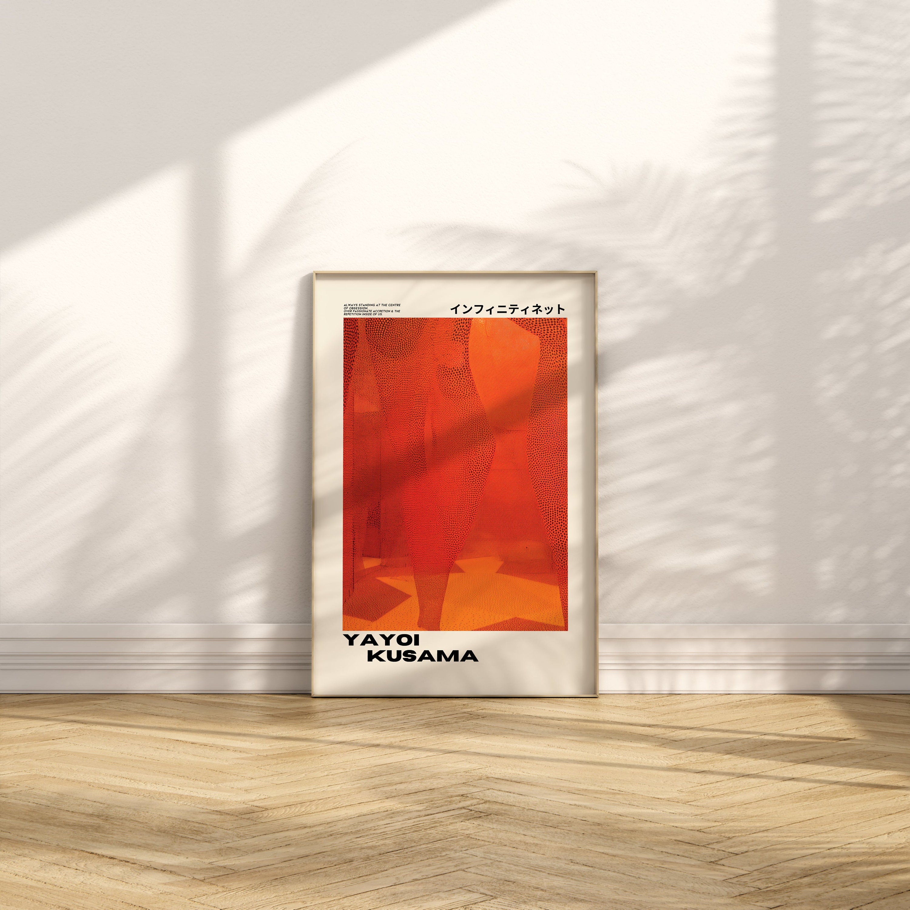 Red Yayoi Kusama Poster Kusama Printable Inspirational - Etsy