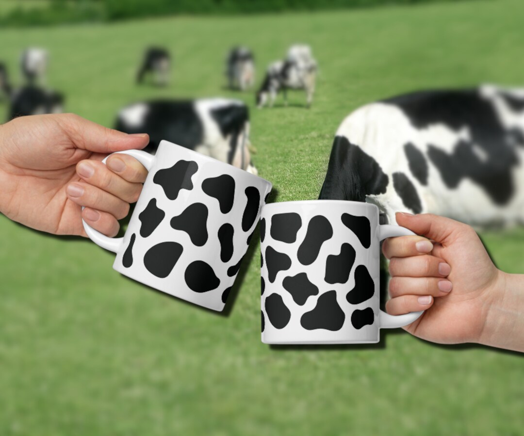 Cow Spots Coffee Mug, Cow Print, Coffee Mug, Gift For, Her, Work, Gift ...