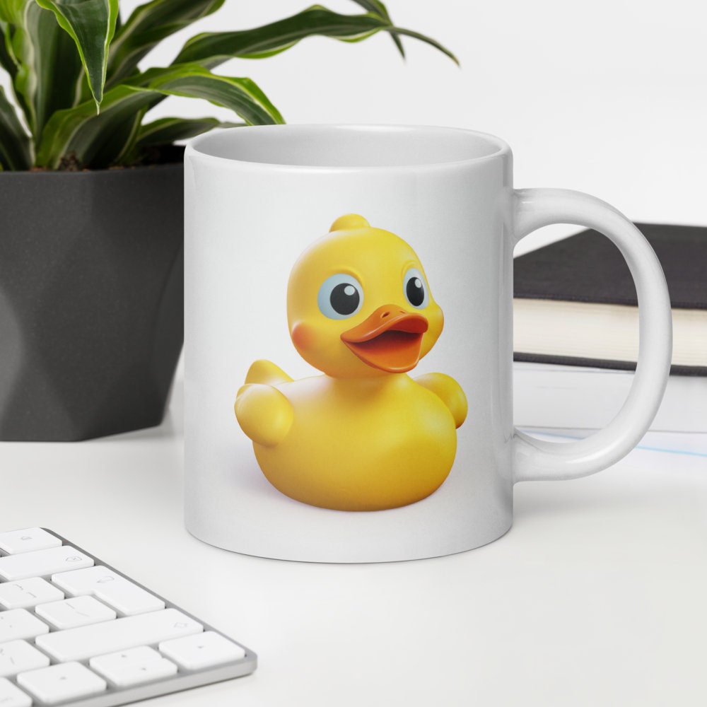 Rubber Duck Coffee Mug, Ducky, Rubber Ducky, Gift, Fun, Mom, Dad ...
