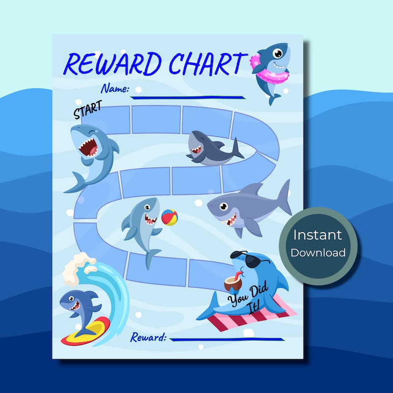 Reward Fish Chart - Etsy