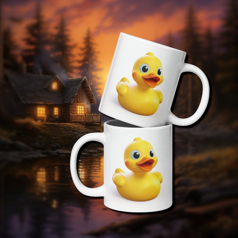 Duck Coffee Mug - Etsy